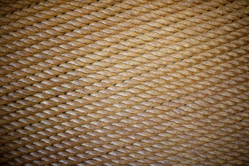 Free image of Bound rope texture with copy space