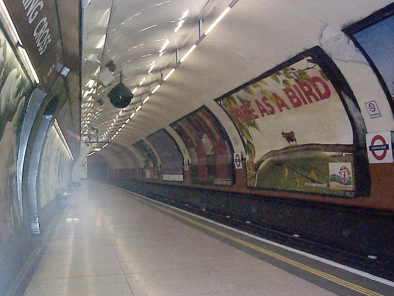 Free image of Interior of a London tube station