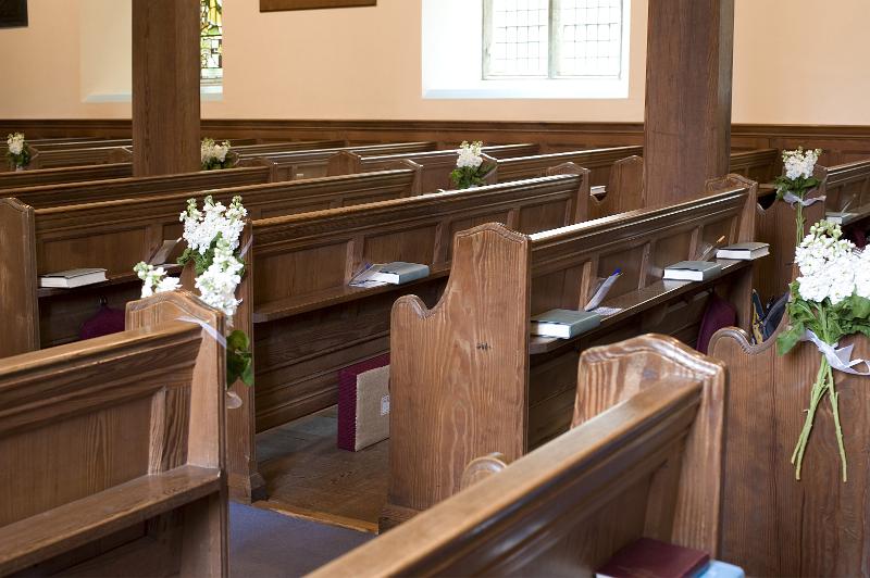 Free image of church pews