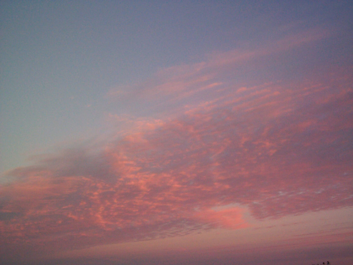 Pink Sunset Clouds