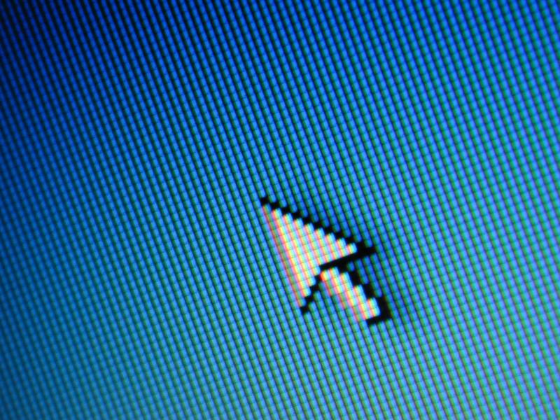 Free image of Computer screen with mouse pointer