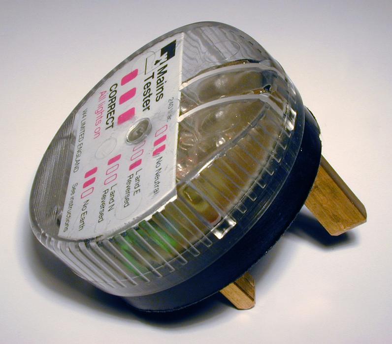 Free image of Plug in mains tester for checking the electricity